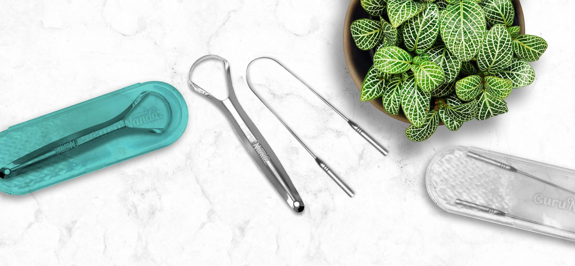 Buy GuruNanda's Tongue Scrapers At Best Available Prices Online