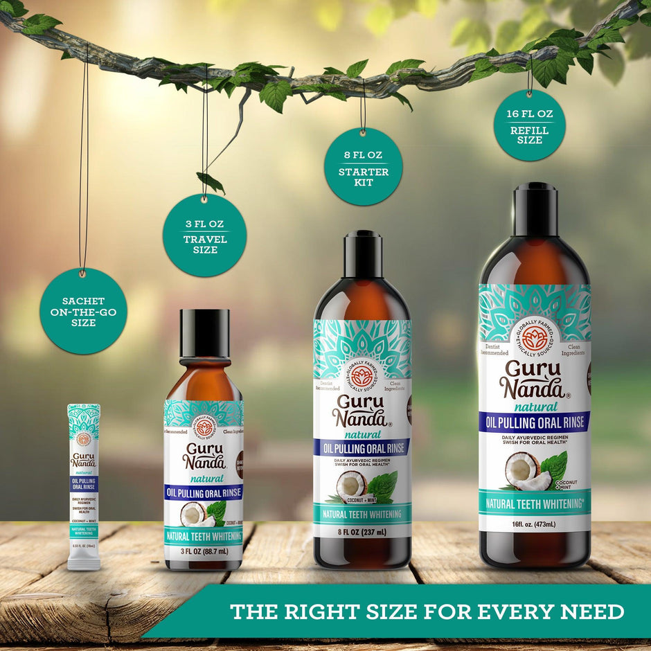 Buy Natural Oil Pulling Products from GuruNanda At Best Prices Online