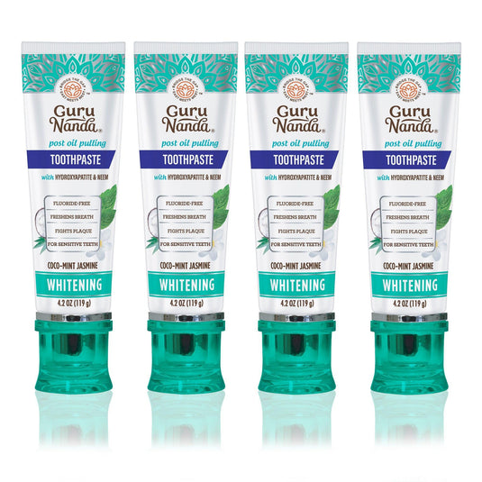 GuruNanda Toothpaste | Fluoride-Free & Whitening