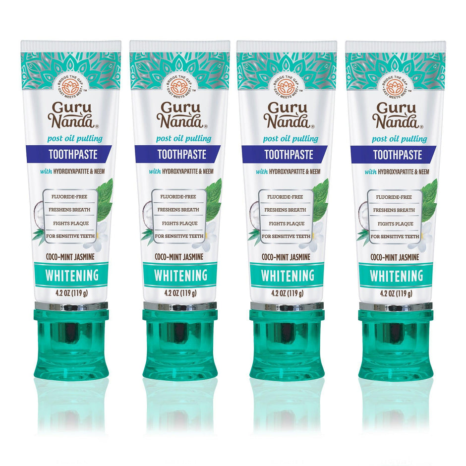 GuruNanda Toothpaste | Fluoride-Free & Whitening