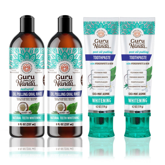 GuruNanda Toothpaste | Fluoride-Free & Whitening