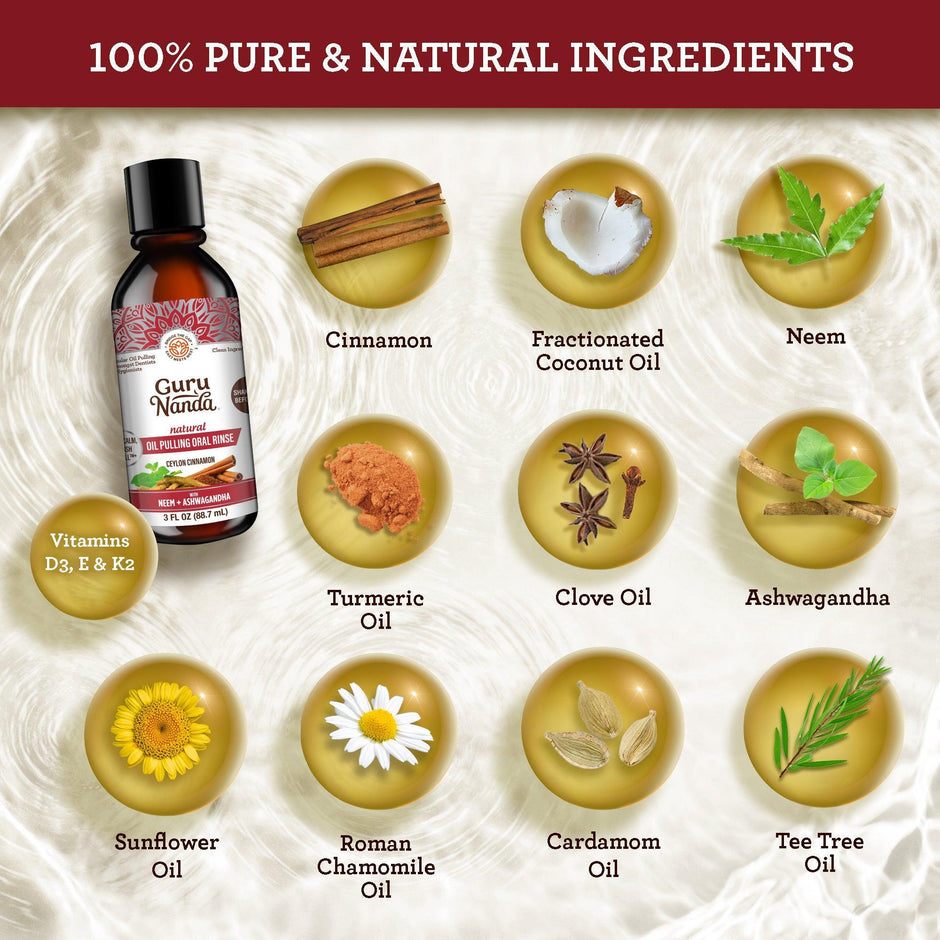 Buy Natural Oil Pulling Products from GuruNanda At Best Prices Online