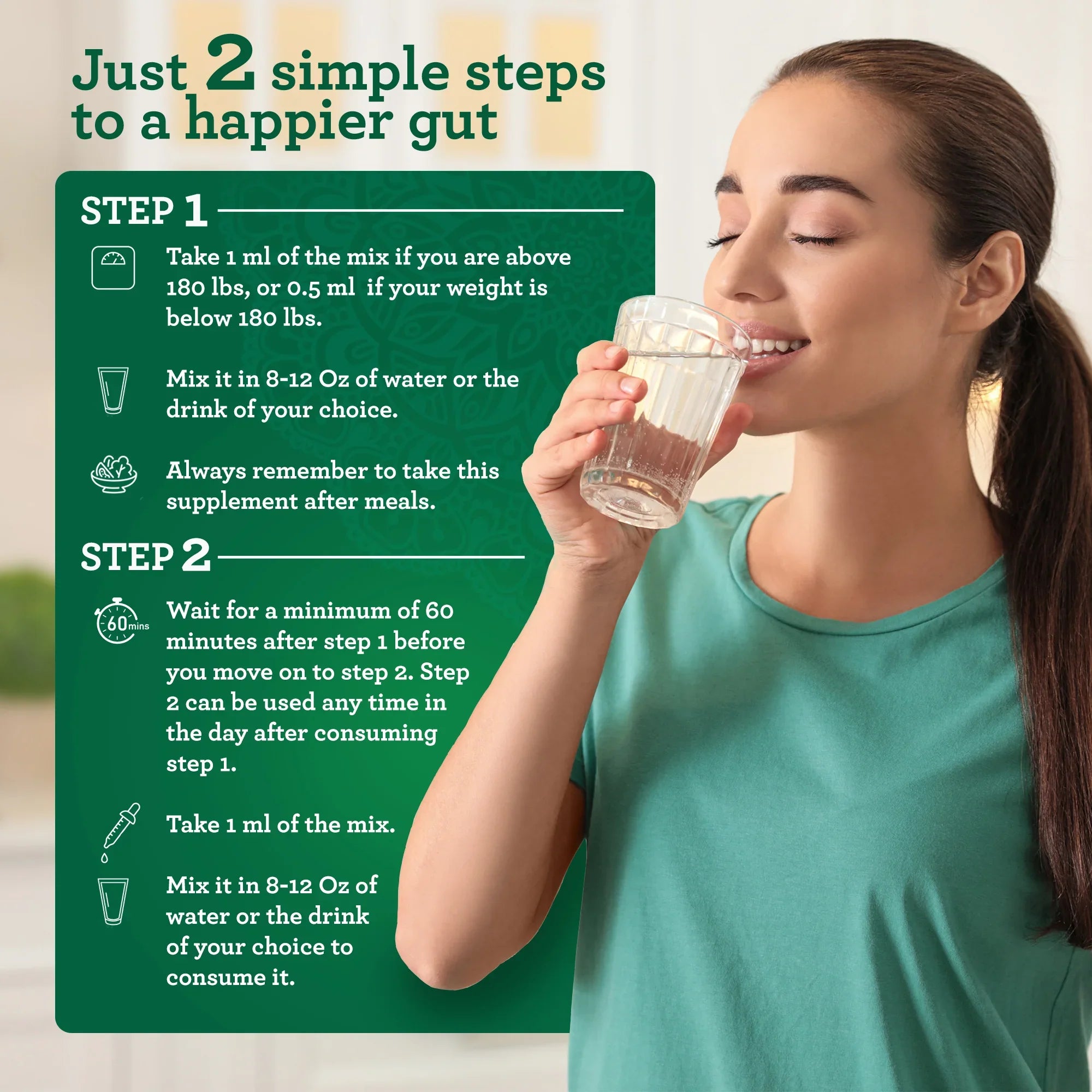 Gutcleanse 2-Step Supplement | GuruNanda