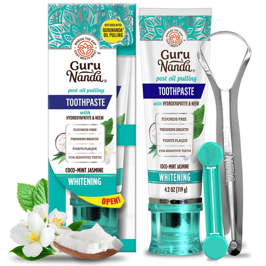 GuruNanda Toothpaste | Fluoride-Free & Whitening