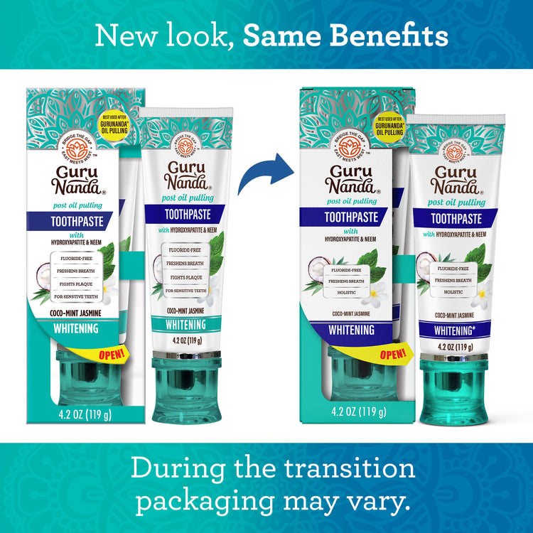 GuruNanda Toothpaste | Fluoride-Free & Whitening