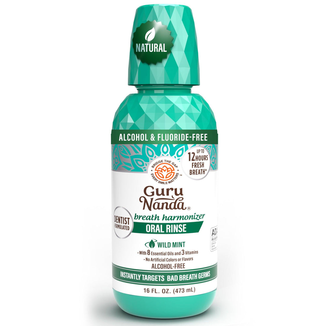 Mouthwash for Teeth Whitening and Bad Breath | GuruNanda