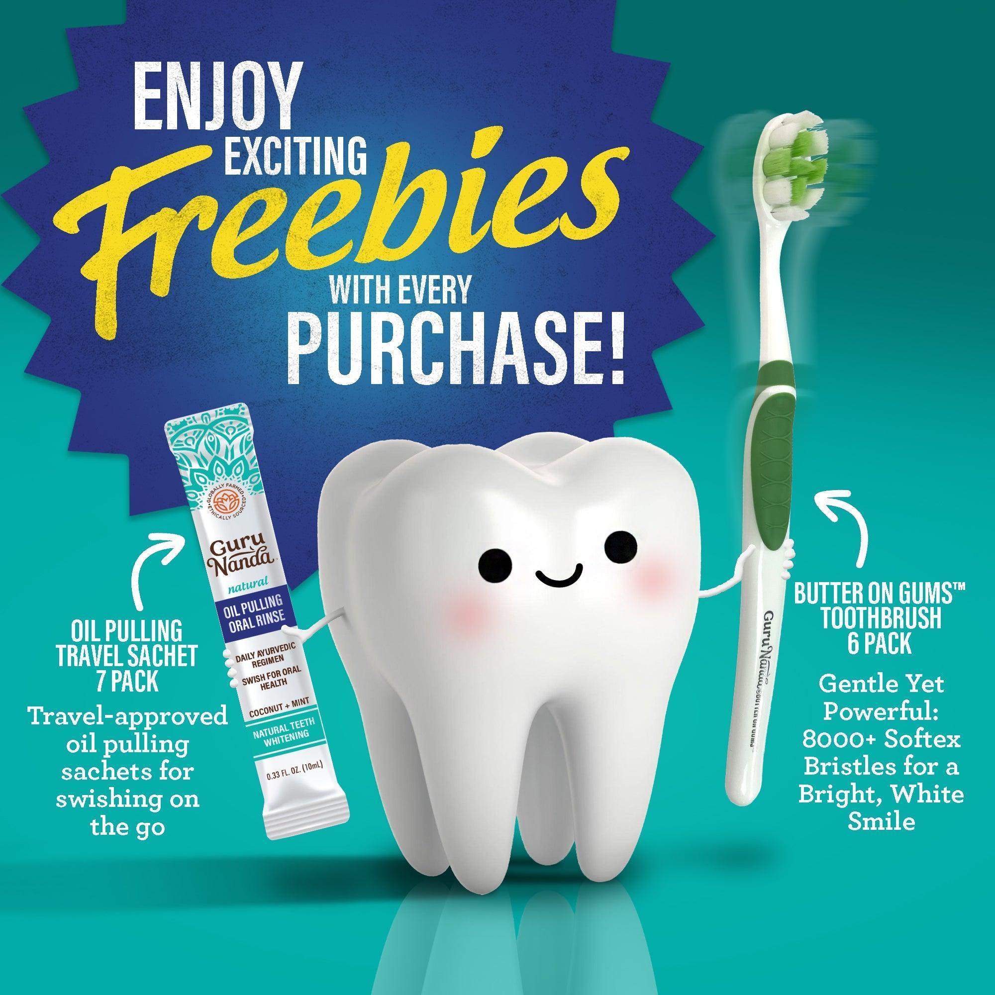 Total Smile Makeover Regular Kit - 8oz Cocomint Pulling Oil + Dual Bar ...