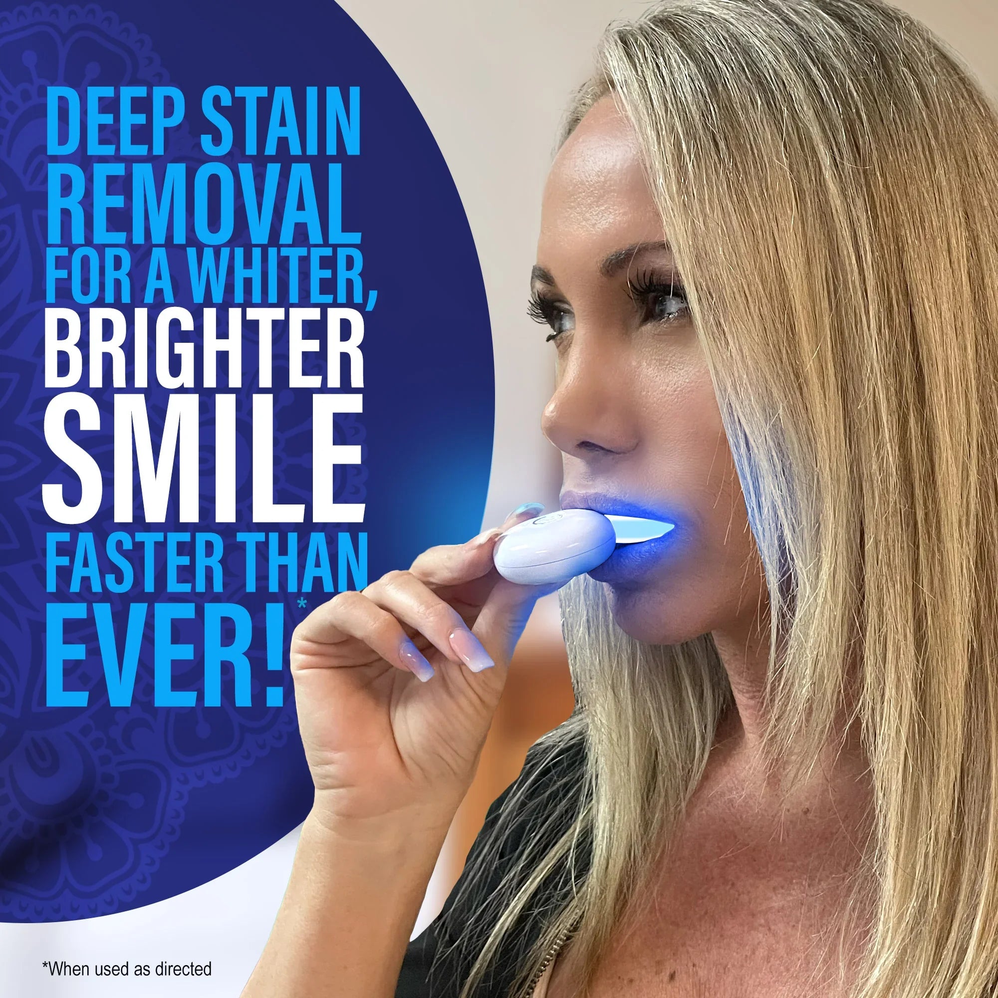 Wireless LED Teeth Whitening Kit | GuruNanda