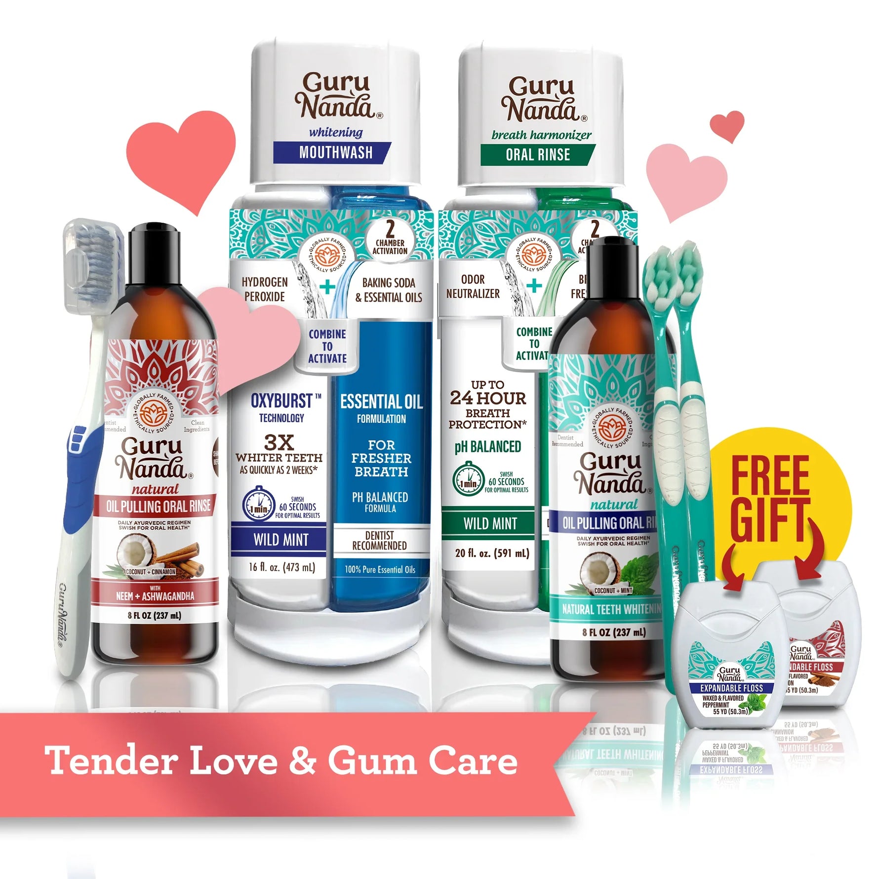 Tender Love & Gum Care Bundle – GuruNanda