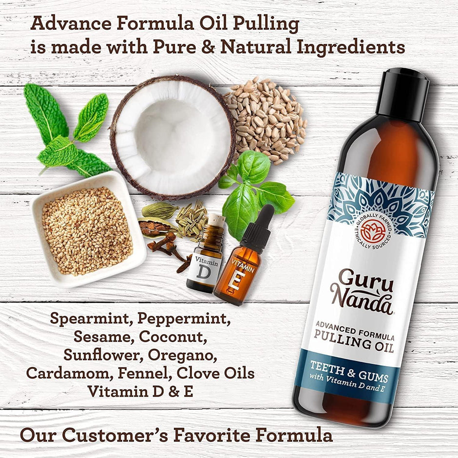 Buy Natural Oil Pulling Products from GuruNanda At Best Prices Online