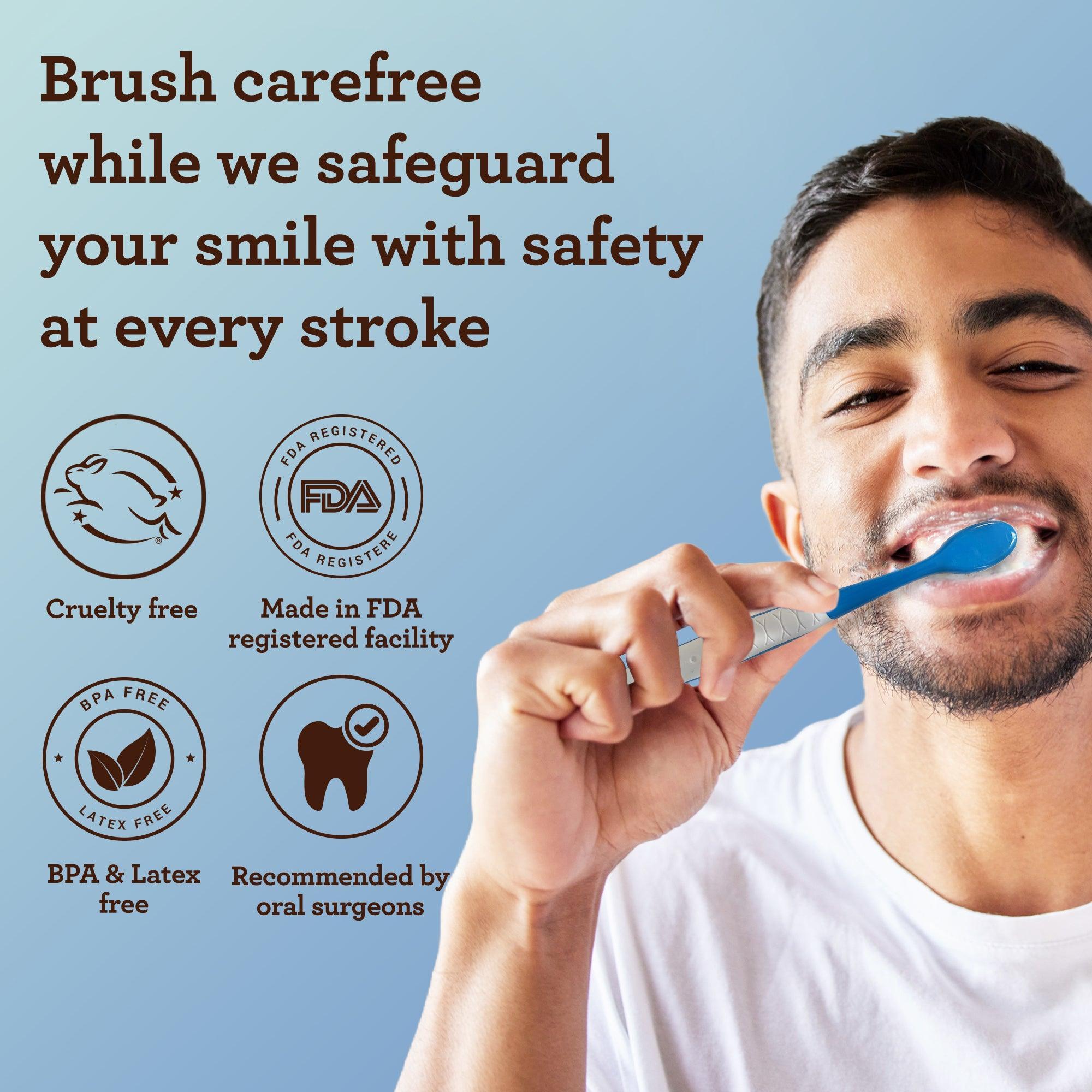 Butter on Gums Toothbrush (8 Count) – GuruNanda
