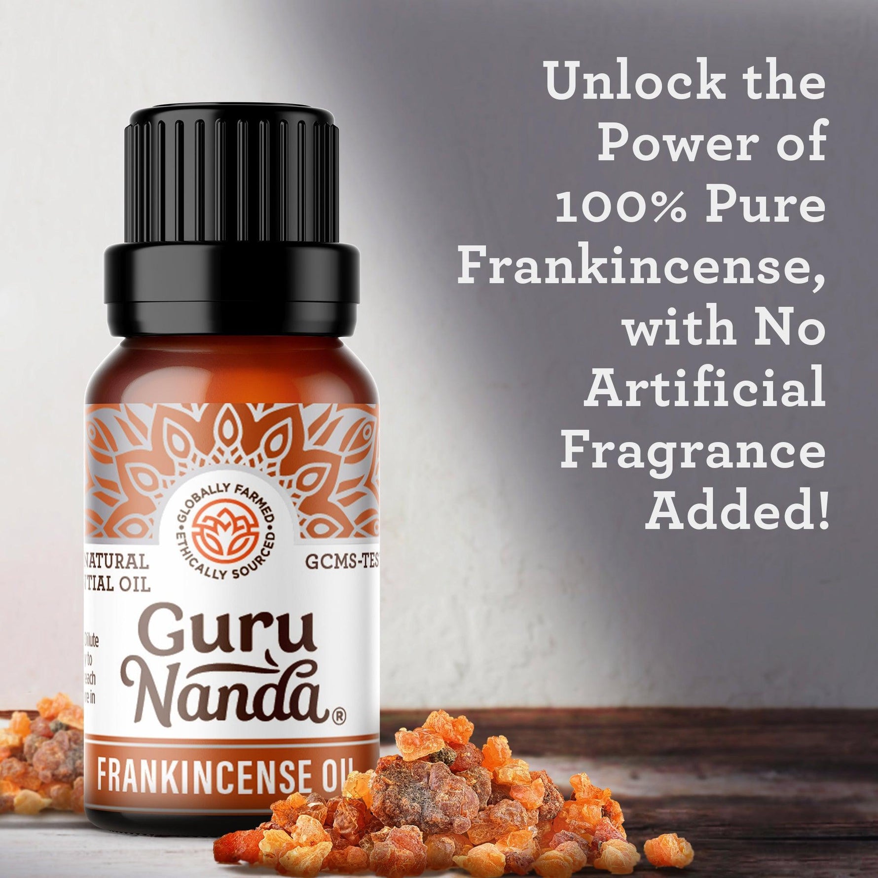 GuruNanda's Frankincense Essential Oil, 100% Pure, 15 ML, 1 Pk