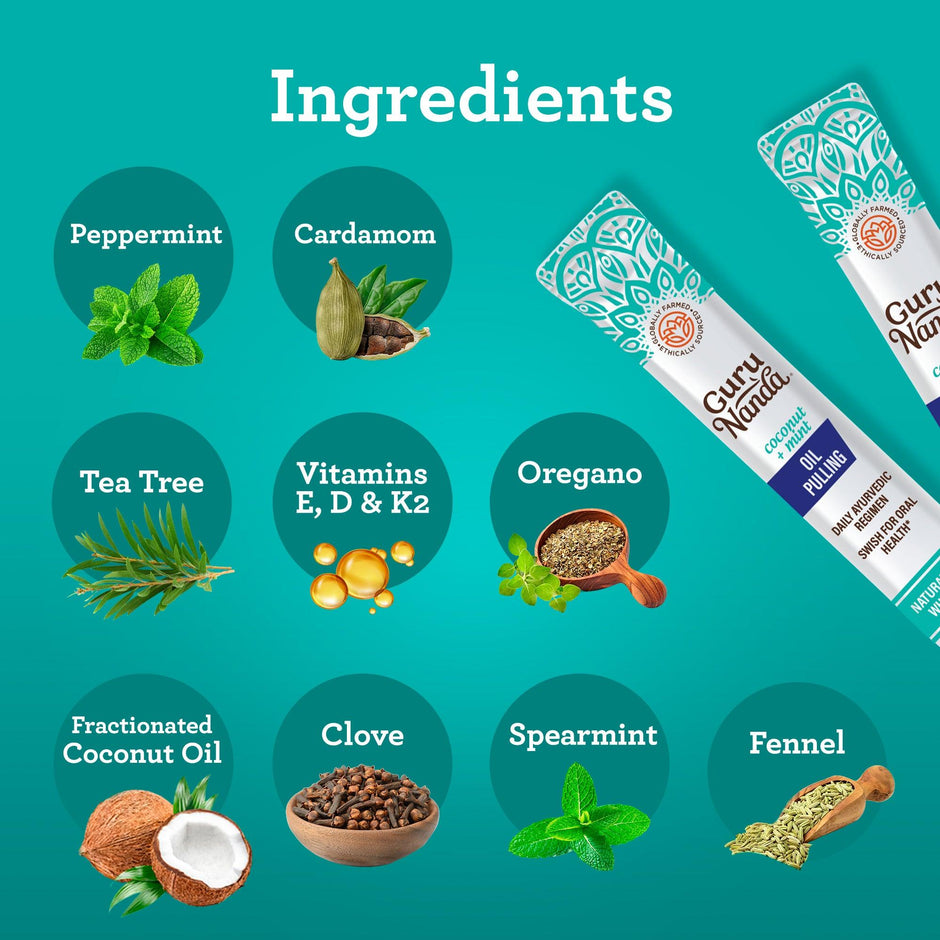 Buy Natural Oil Pulling Products from GuruNanda At Best Prices Online