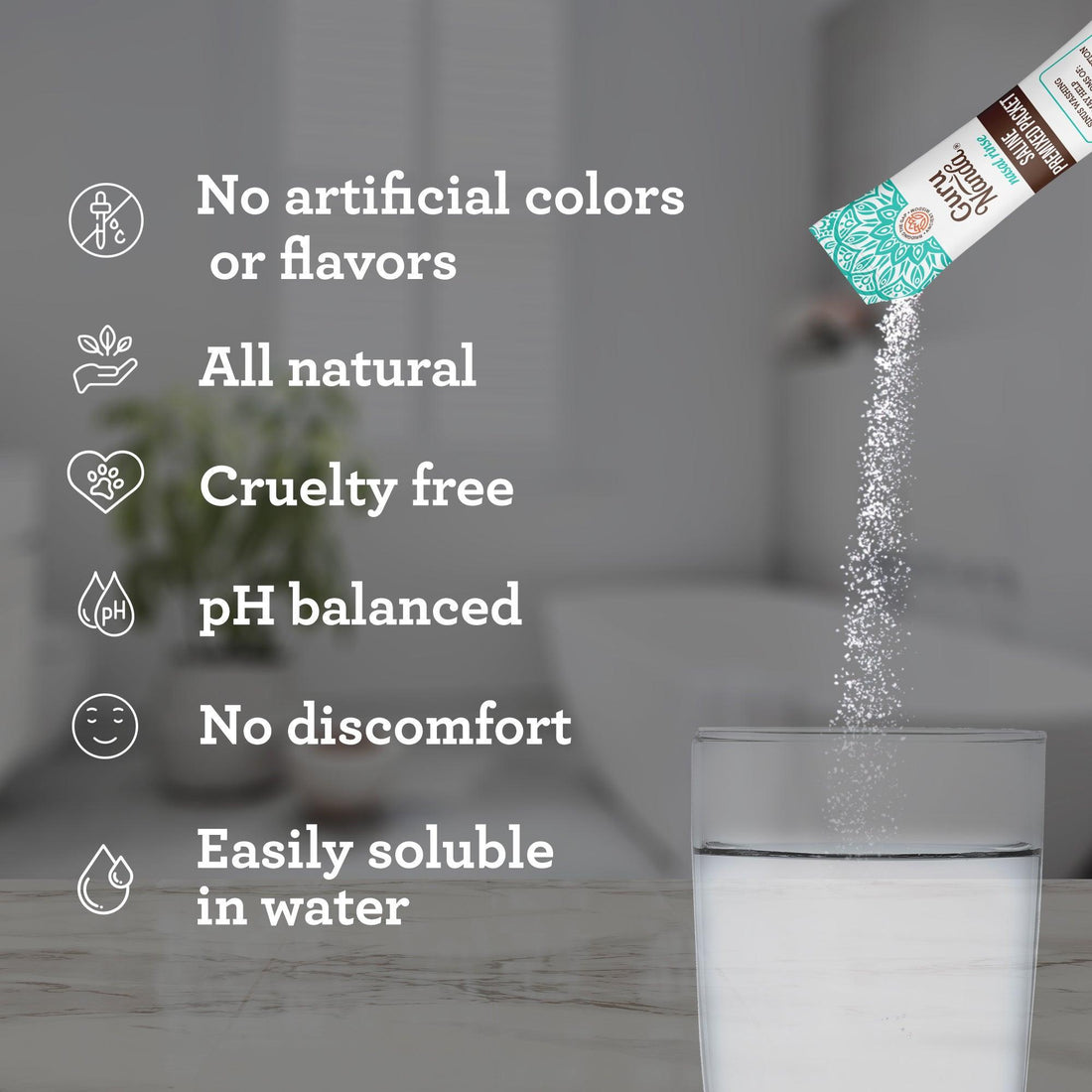 PreMixed Saline Packets - 120 Count – GuruNanda