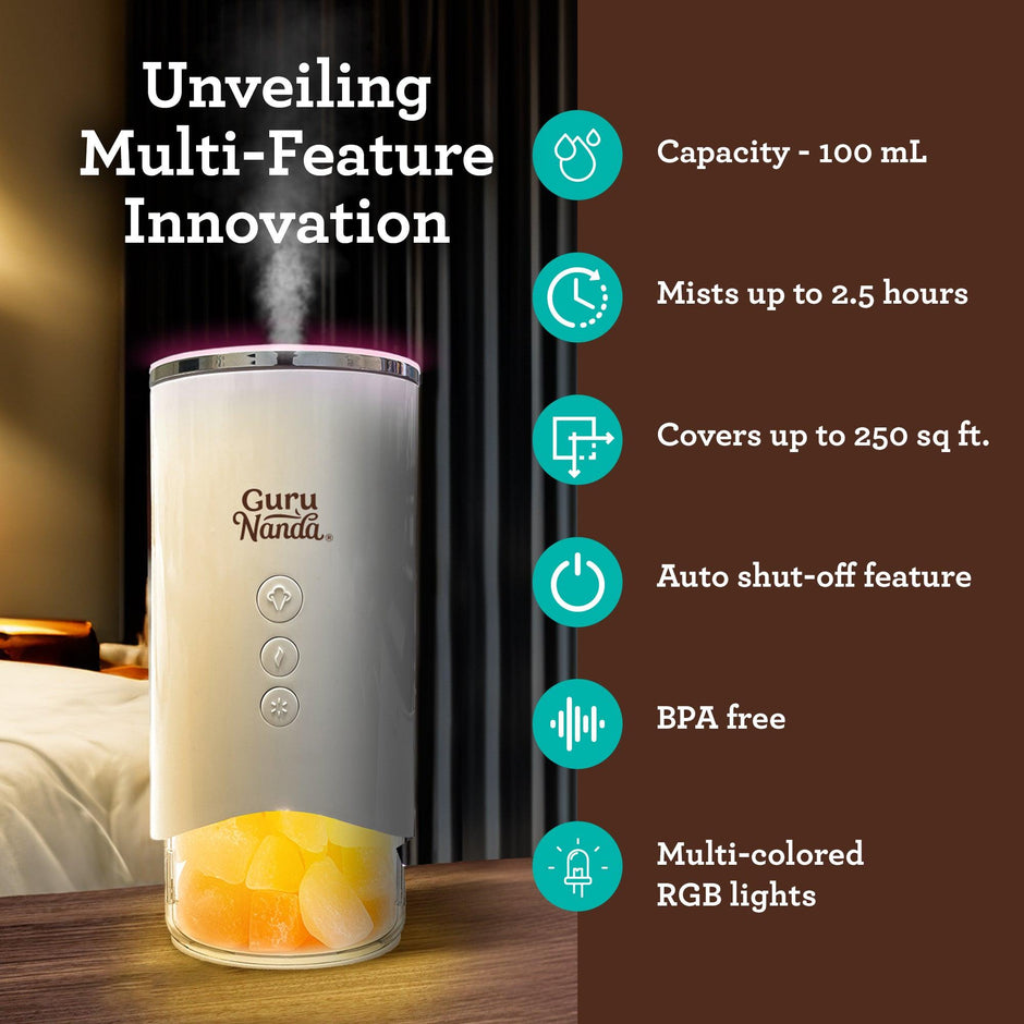 Buy Essential Oil Diffusers & Humidifiers From GuruNanda At Best Prices